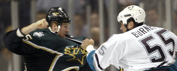 A protector: Garrett Burnett, former Mighty Duck – Musings of a Hockey ...