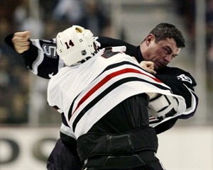 A protector: Garrett Burnett, former Mighty Duck – Musings of a Hockey ...